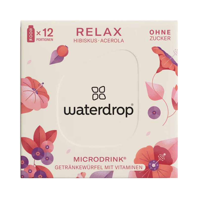 waterdrop Microdrink Relax (6x12 Pack) | Ski + Sport Achermann AG