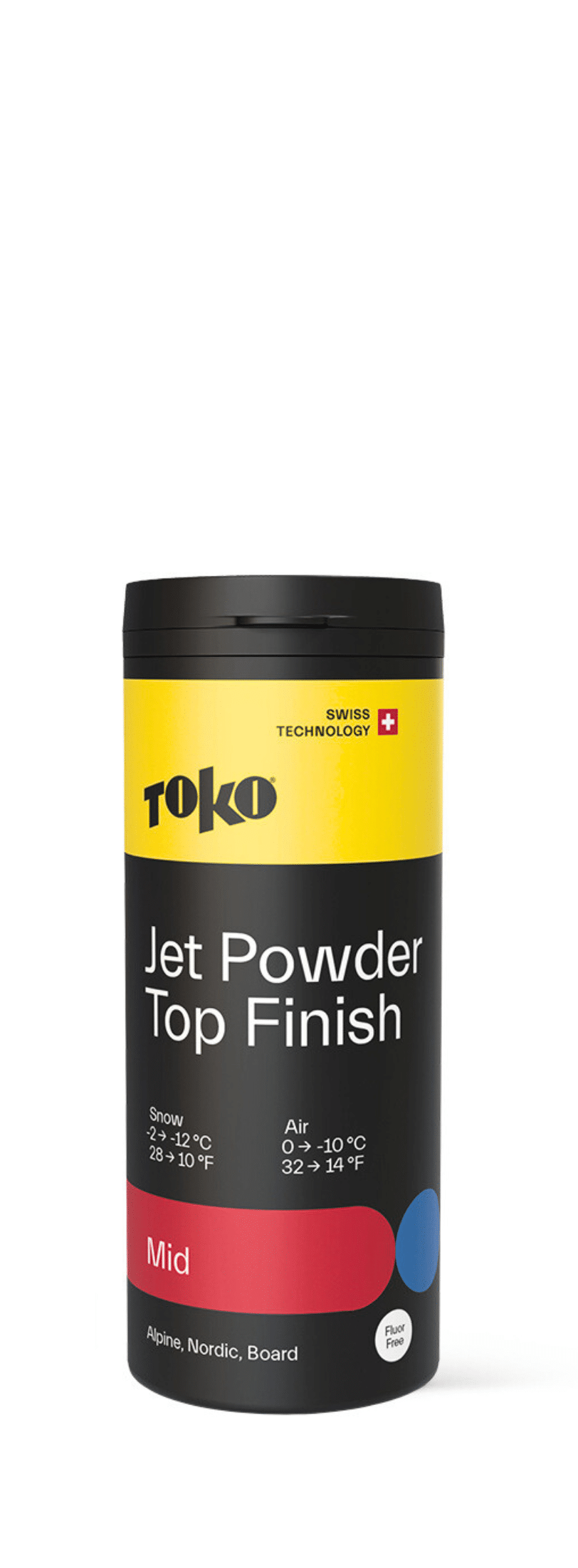 TOKO Jet Powder Top Finish mid (red) | Ski + Sport Achermann AG