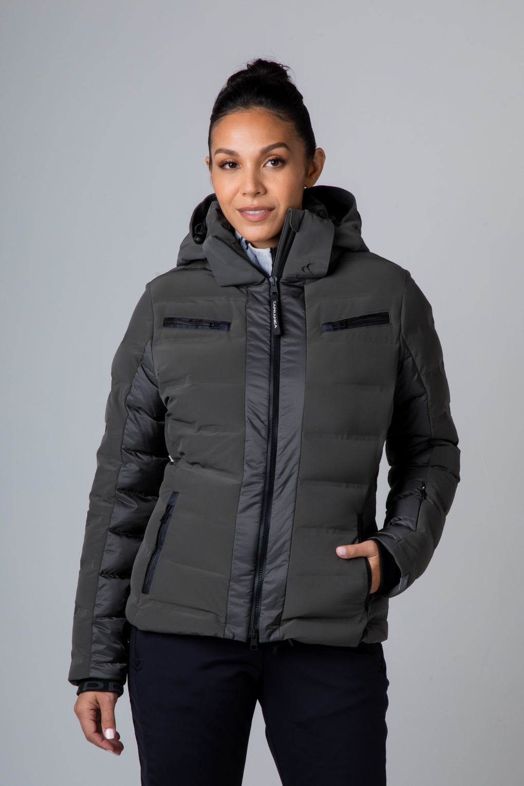 Capranea Vanta Jacket Women Ink Black Green | Ski + Sport Achermann AG
