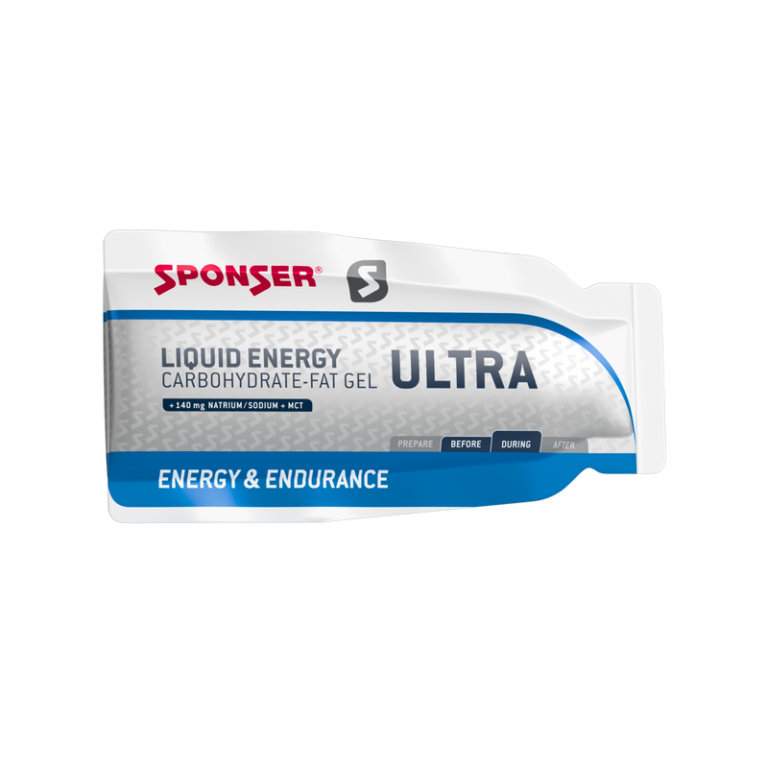 Sponser Liquid Energy Ultra Display 40 x 25 g Coconut Macadamia | Ski ...