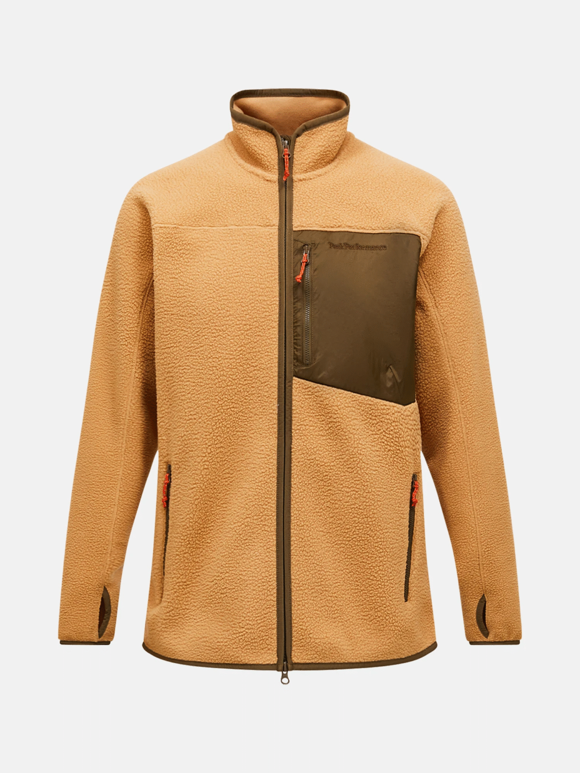 PEAK PERFORMANCE M Pile Zip Jacket SIERRA SAND | Ski + Sport Achermann AG