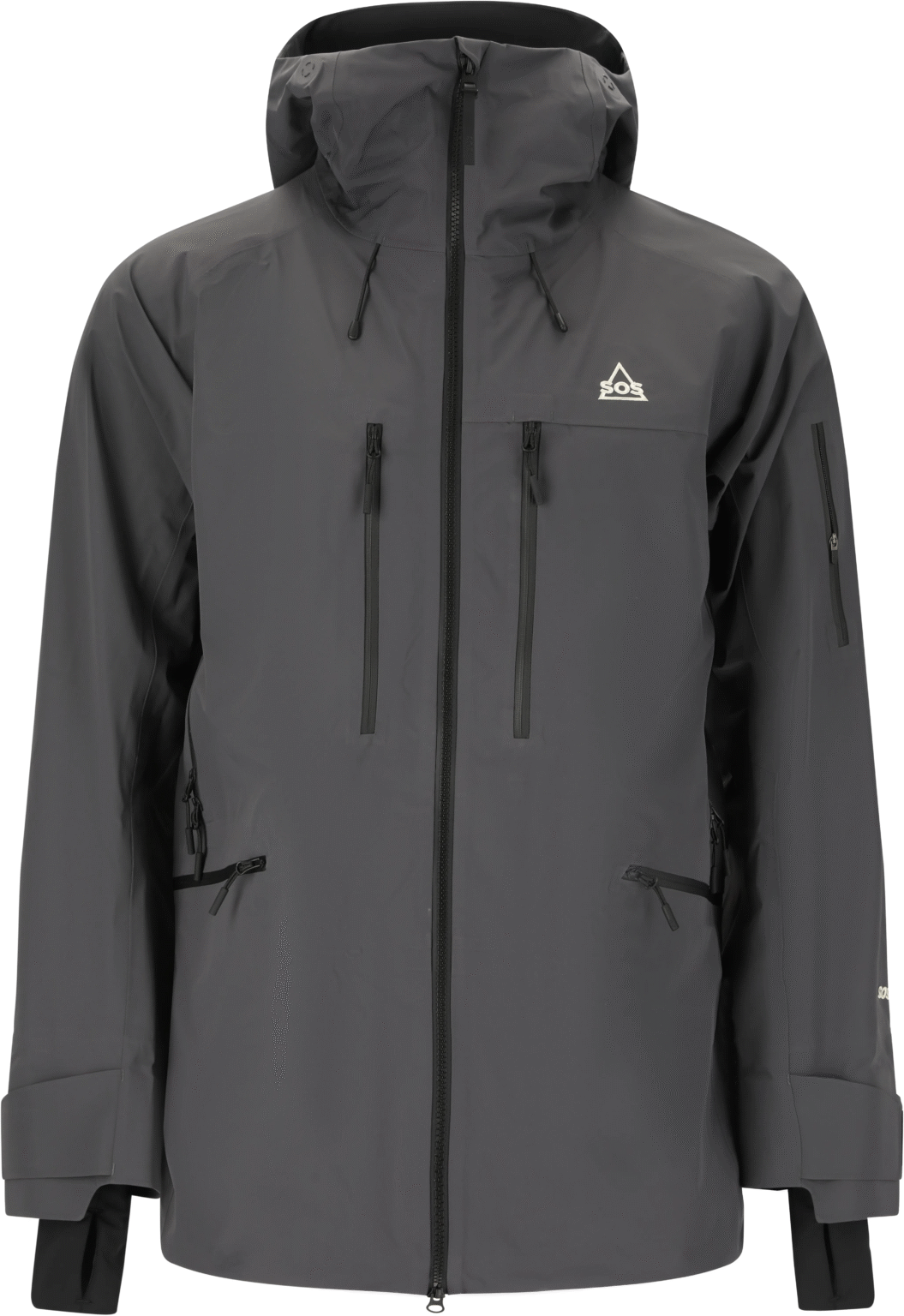 SOS Kula M 3L Shell Jacket 1051 Asphalt | Ski + Sport Achermann AG